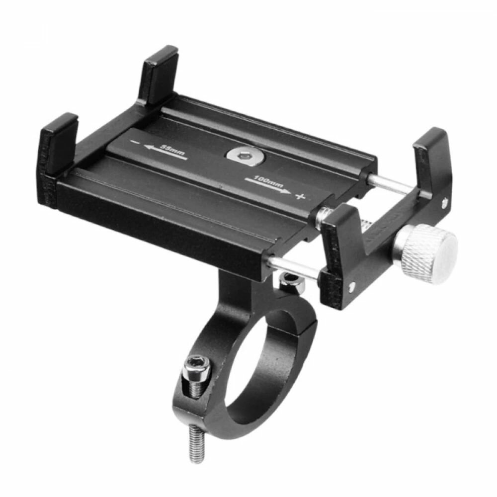 Держатель телефона серый AVD-02 для электросамокатов и велосипедов