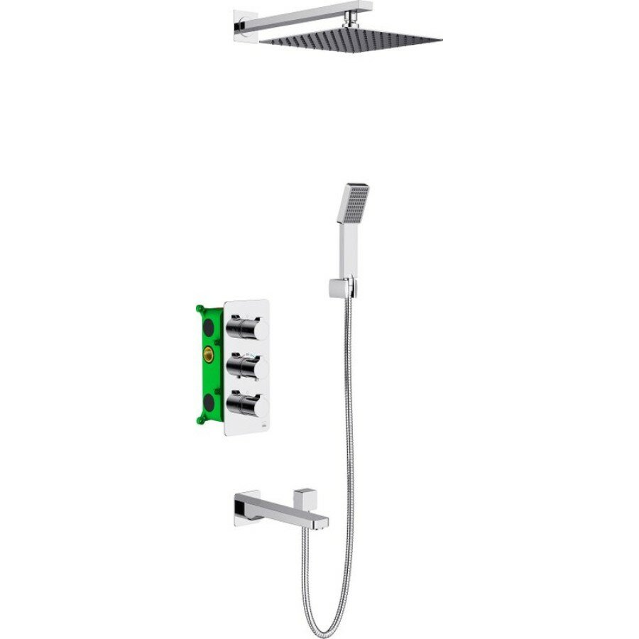 Душевой комплект Timo Petruma SX- 5149/00SM chrome С внутренней частью