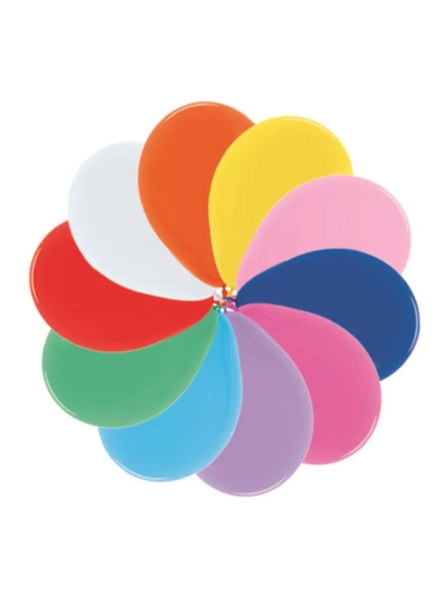 Ассорти, Пастель / Assorted, латексный шар (12"/30 см ) 50 шт. / SEMPERTEX, Колумбия