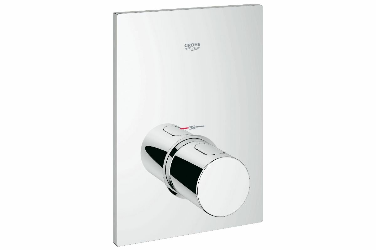 Термостат для душа Grohe Grohtherm F (27619000), латунь, хром