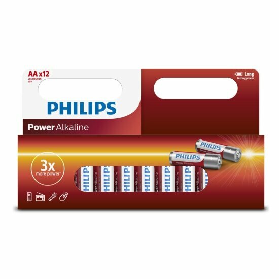 Элемент питания Philips Power Alkaline LR6 AA бл 12 box