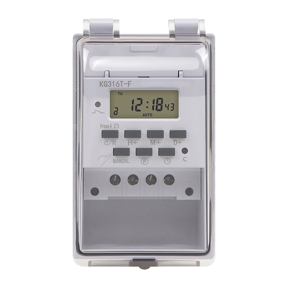 Программируемый Цифровой Таймер для Электрического, Внутреннего Настенного Освещения С Таймерными Переключателями 220V 10Amp Электрический Настенный Таймер для Бытовой Техники