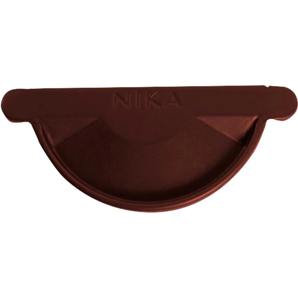 Заглушка желоба NIKA круглая RAL 8017 (шоколадный) В0000019233