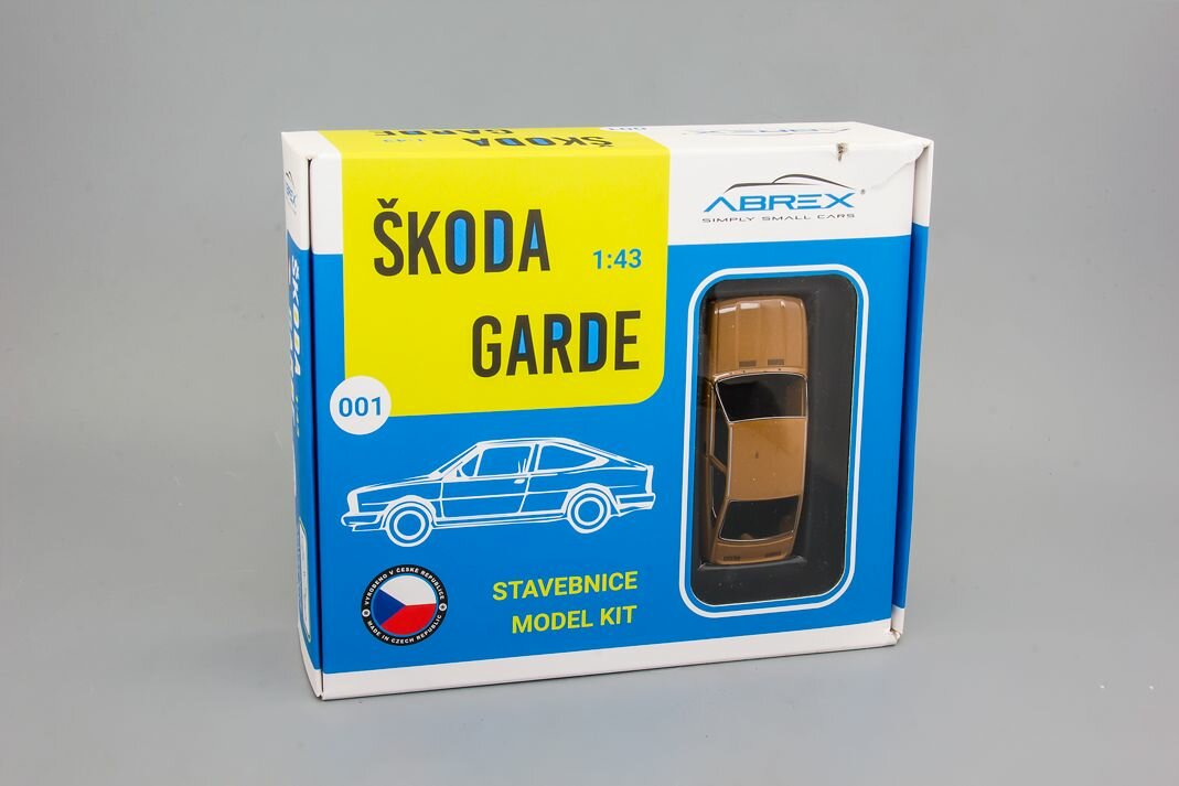 Масштабная модель Skoda Garde (1982) - Bronze Metallic - Model Kit