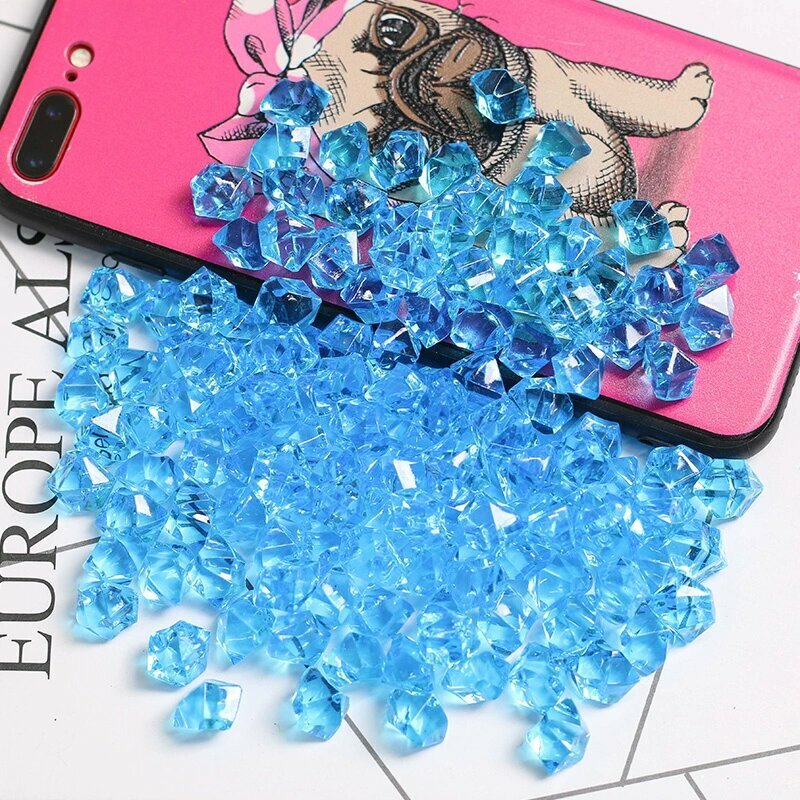 Игрушечные кристаллы, драгоценные камни, украшения из хрусталя и бусин для детей, принцесс, мальчиков и девочек,
