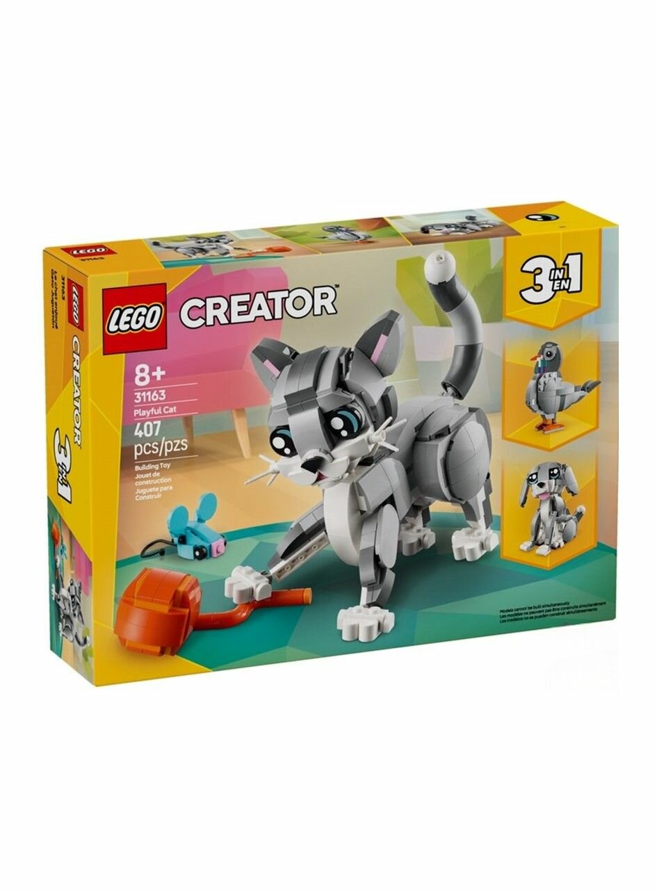 Конструктор LEGO Creator 31163 Playful Cat Игривый котик, 407 деталей