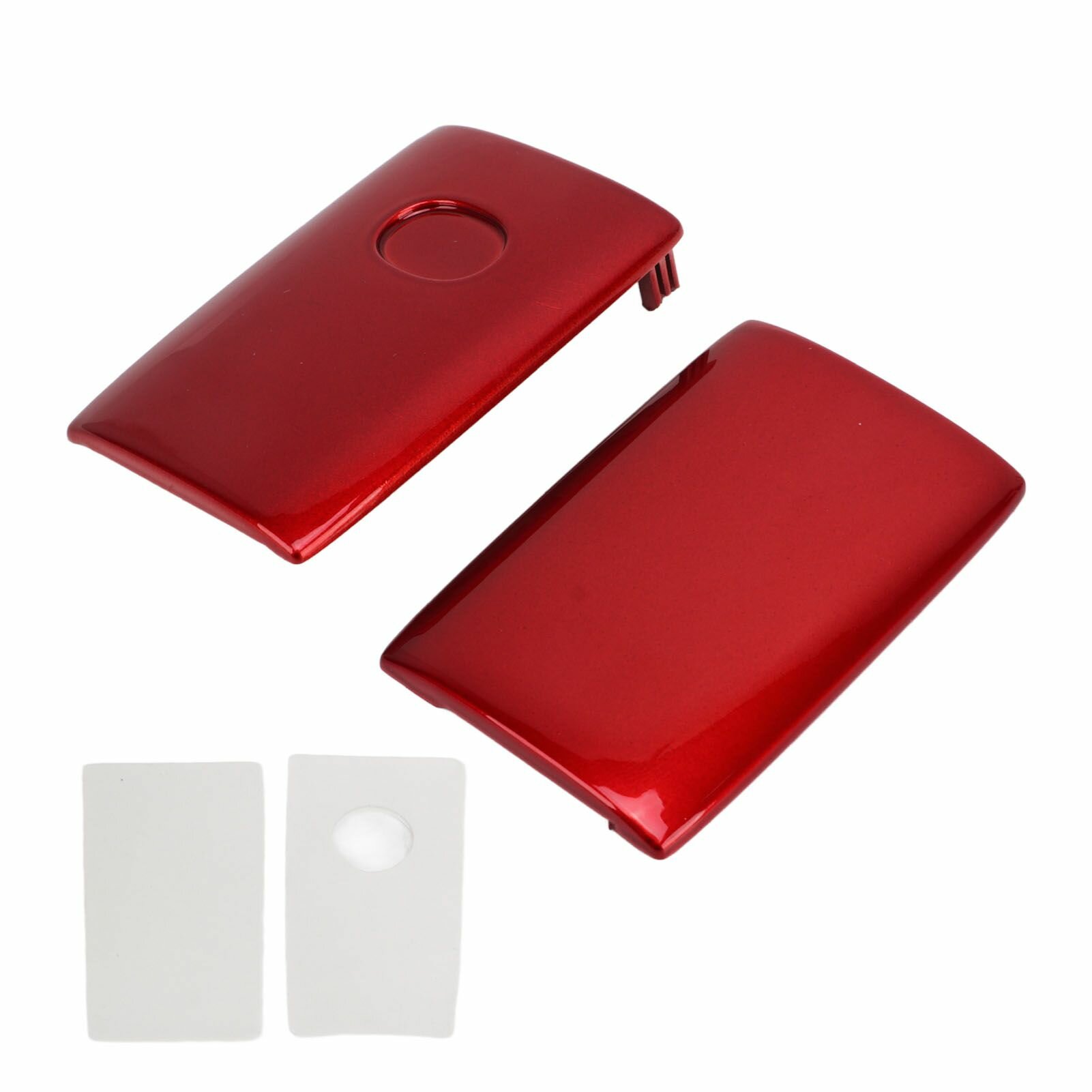 Корпус ключа автомобиля, амортизирующий, для бесключевого доступа, чехол для брелока, сменный для Mazda Cx 30 3 2020 Красный