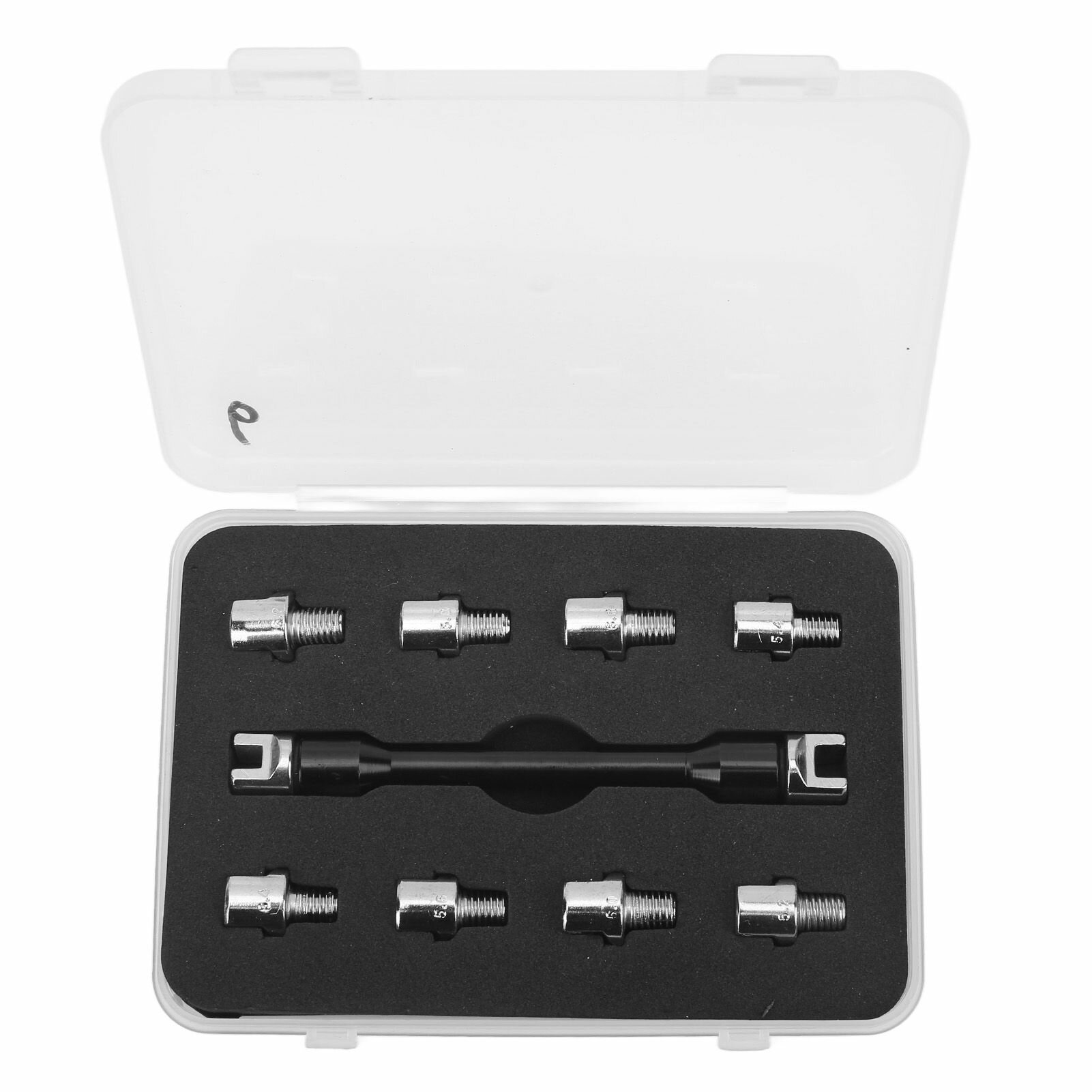 Набор ключей для спиц мотоцикла с 10 сменными насадками