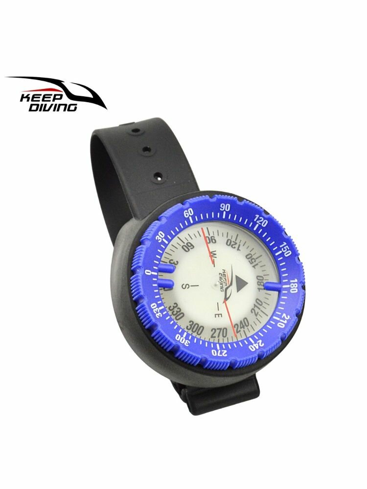 50-метровый подводный компас, светящийся магнитный водонепроницаемый компас для дайвинга и различных водных видов спорта
