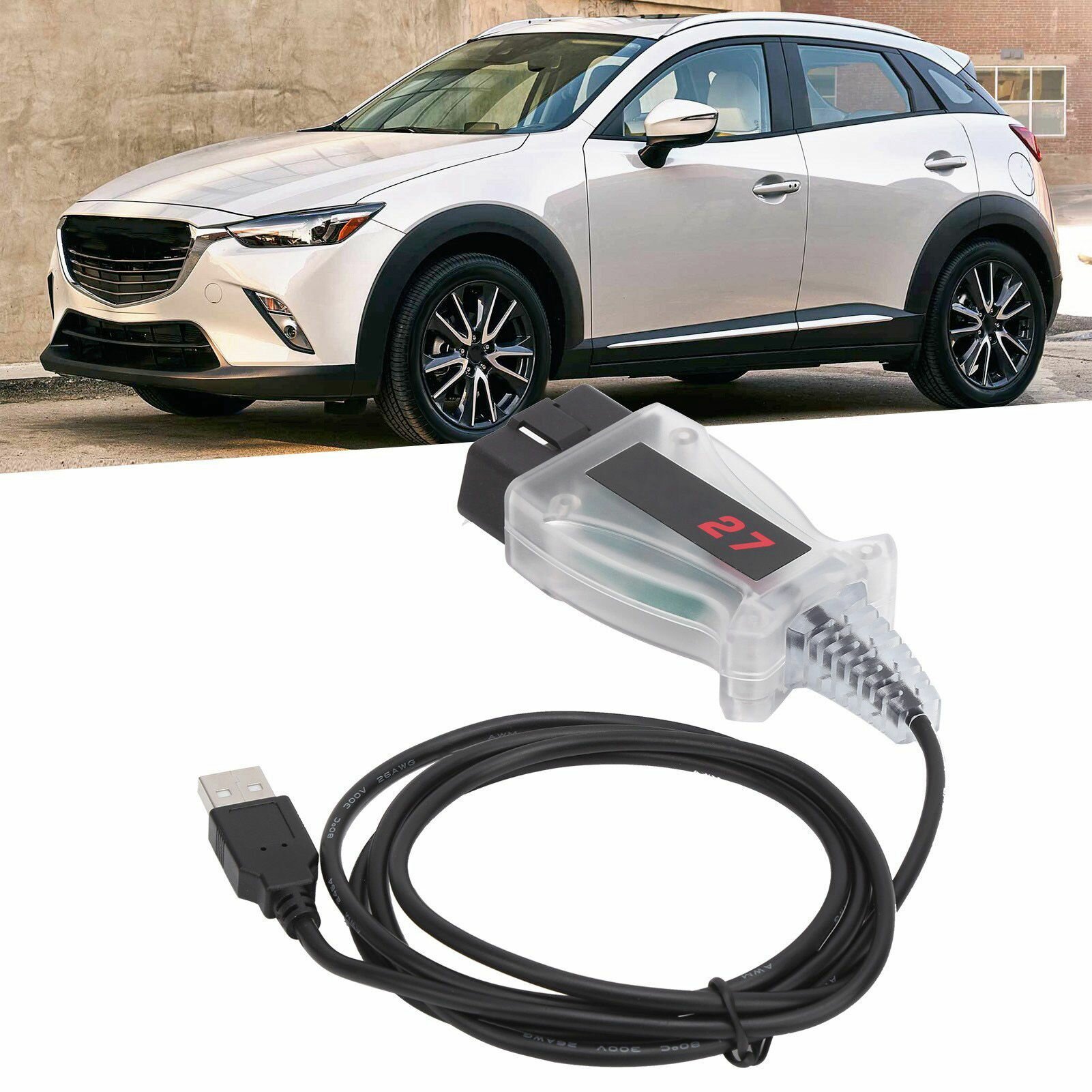 Сканер OBD2 ELM327, совместим с Ford, J2534