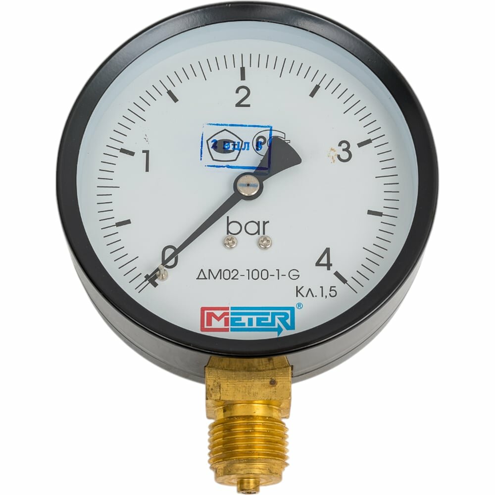 Манометр метер ДМ 02-100-1-G
