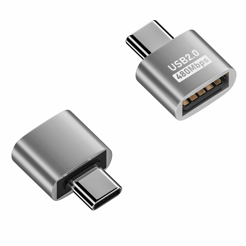 Адаптер USB-USB C для смартфонов iPhone Android, Конвертер USB C OTG