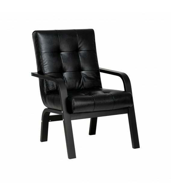 Кресло Leset Модена, венге, экокожа Dundi 109