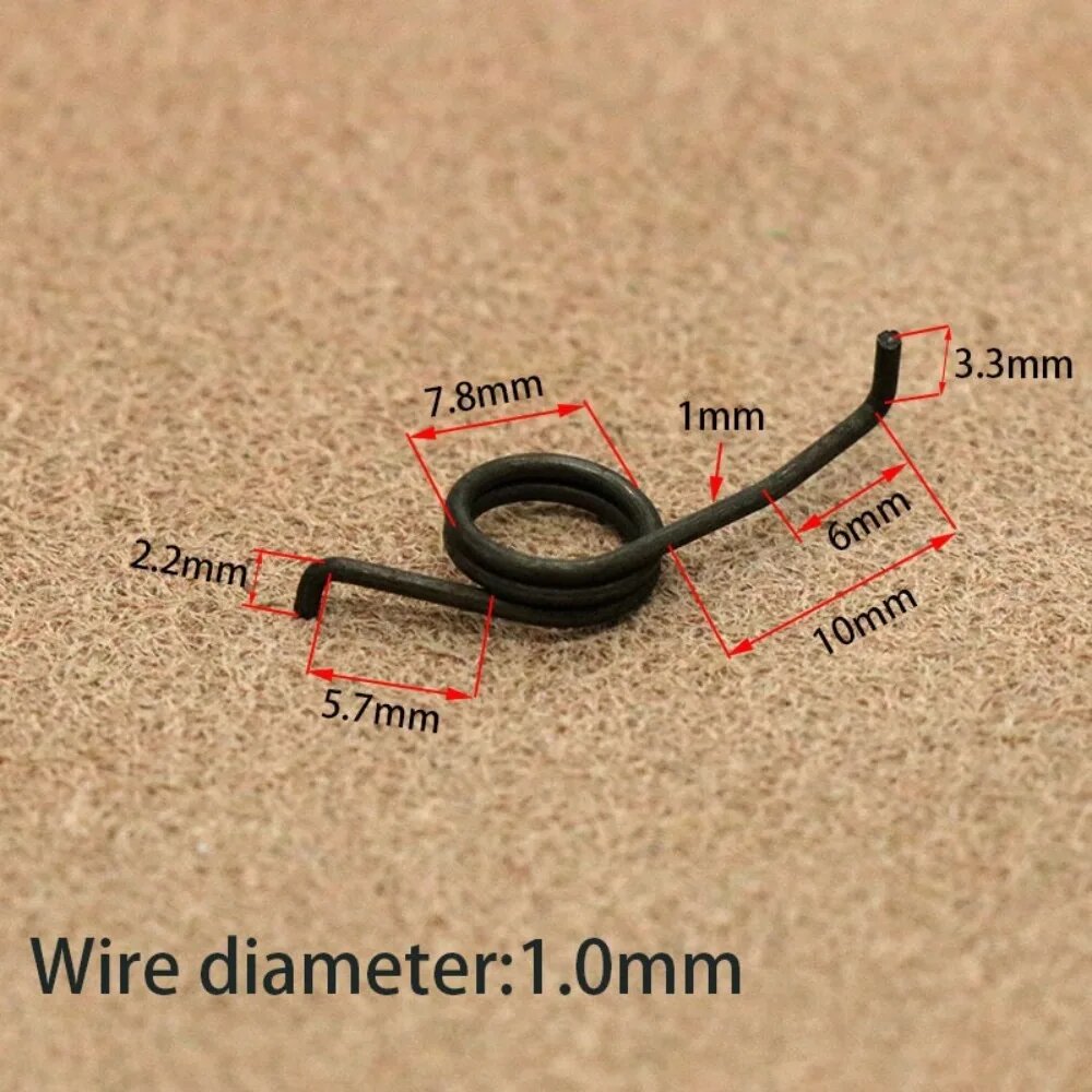 Пружинные прялки из нержавеющей стали для Daiwa 1000-2000/2500-6000 (10 шт) 2500-3000-4000-5000