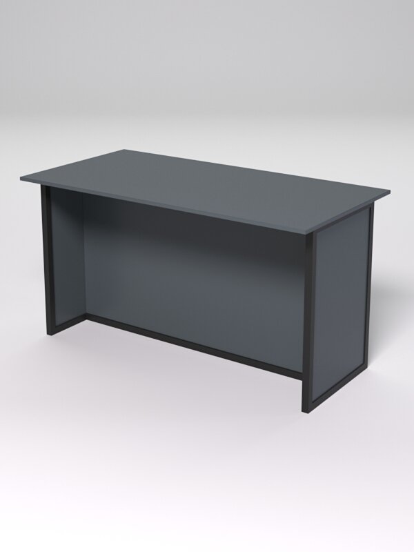 Стол для совещаний СС-43А "стронг" в стиле лофт, Темно-серый. Производитель товара - компания Westcom.