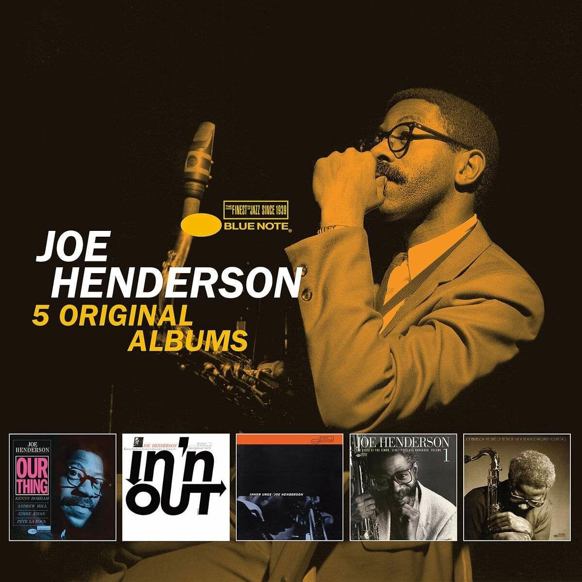 Диск Joe Henderson (Tenor-Saxophon) (1937-2001) - 5 Original Albums (5 CD)