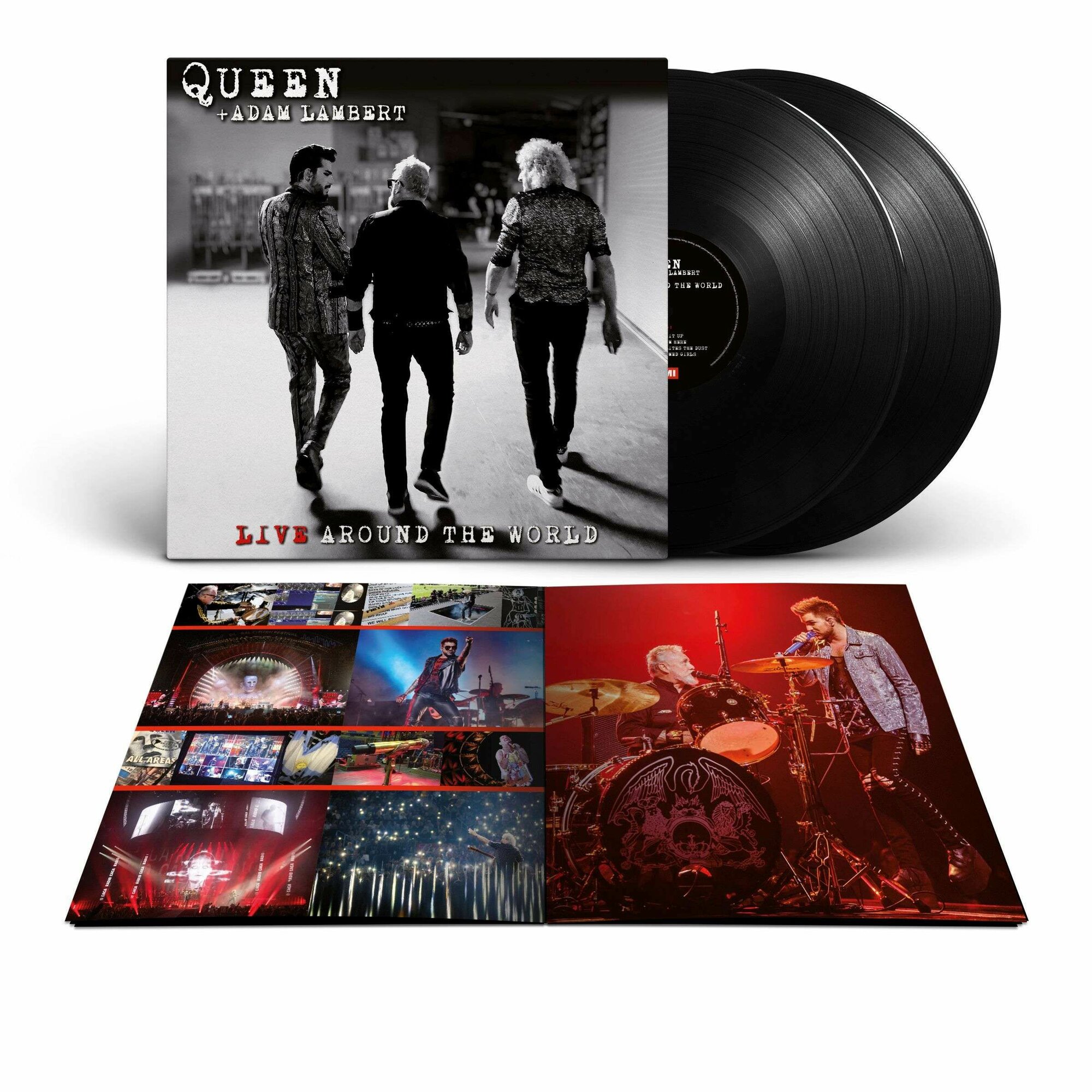 Виниловая пластинка Queen & Adam Lambert - Live Around The World (180g) (Half Speed Mastering) (2 LP)
