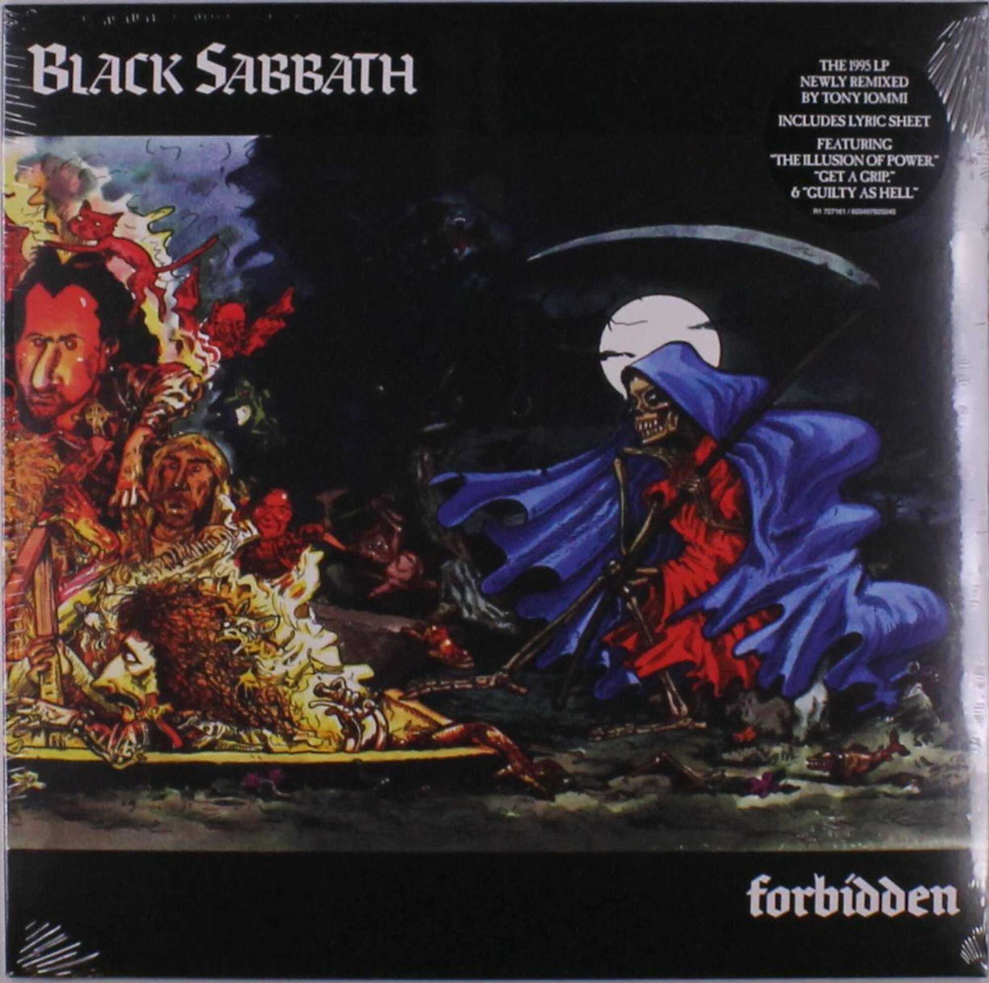 Виниловая пластинка BLACK SABBATH - FORBIDDEN(1984, BLACK, LTD) (1 LP)