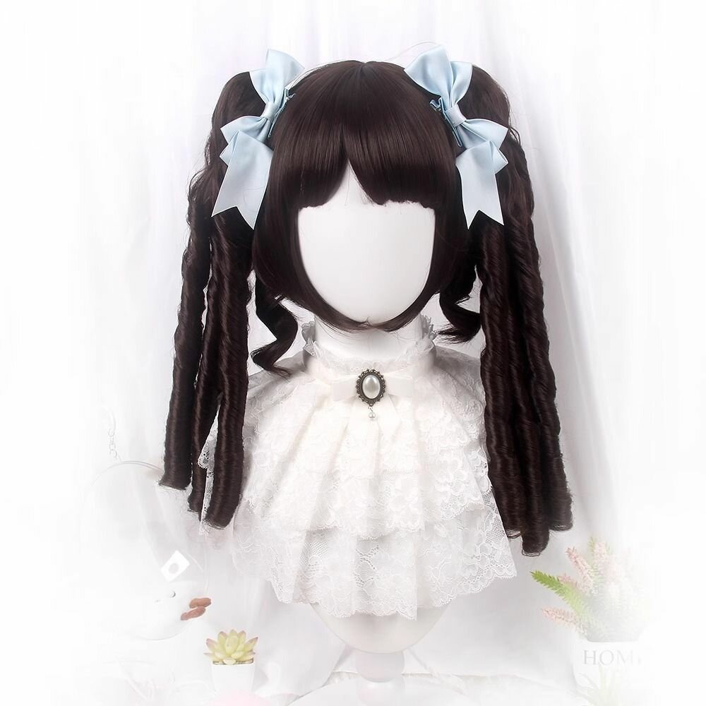 Парик с римским плетением в форме аниме Лолита