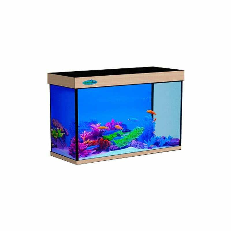 Аквариум 180 литров AquariumBest , Беленый дуб (91х36х57 см)