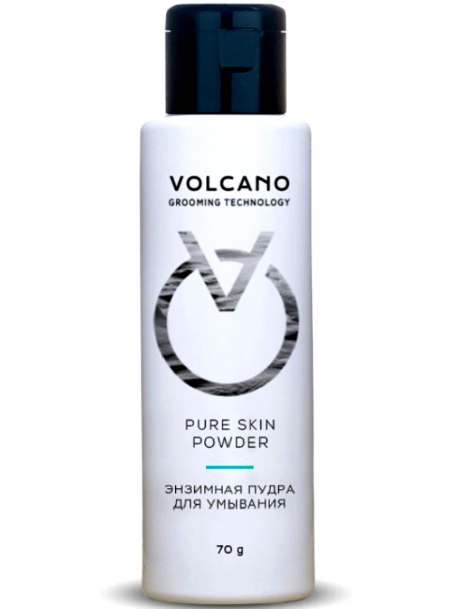 Volcano Grooming Technology Энзимная Пудра для Умывания Pure Skin Powder, 70 гр