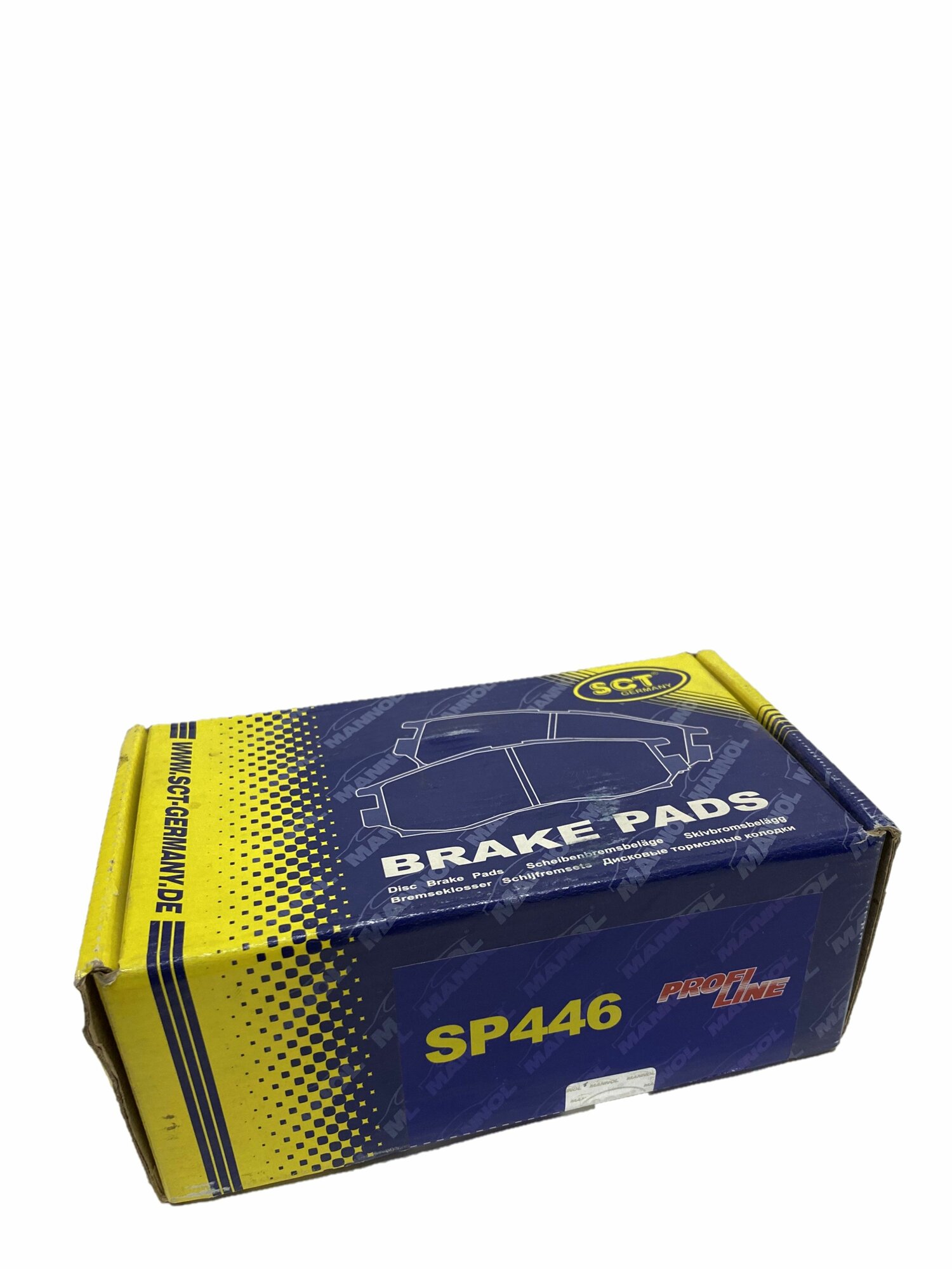 Колодки тормозные 4шт SCT передние SP-446 TOYOTA AVENSIS