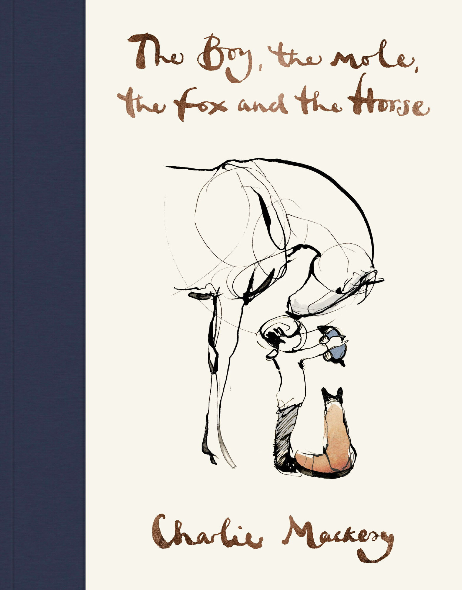 Charlie Mackesy. The Boy, The Mole, The Fox and The Horse (Charlie Mackesy) Мальчик, Крот, Лис и Конь (Чарли Маккизи) /Книги на английском языке