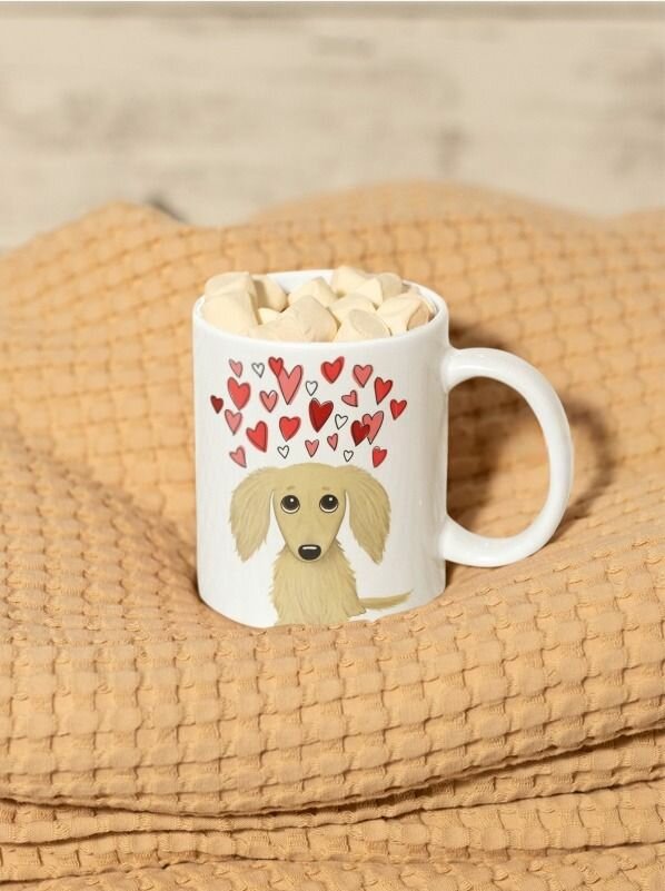 Кружка подарочная Такса милашка, 330 мл