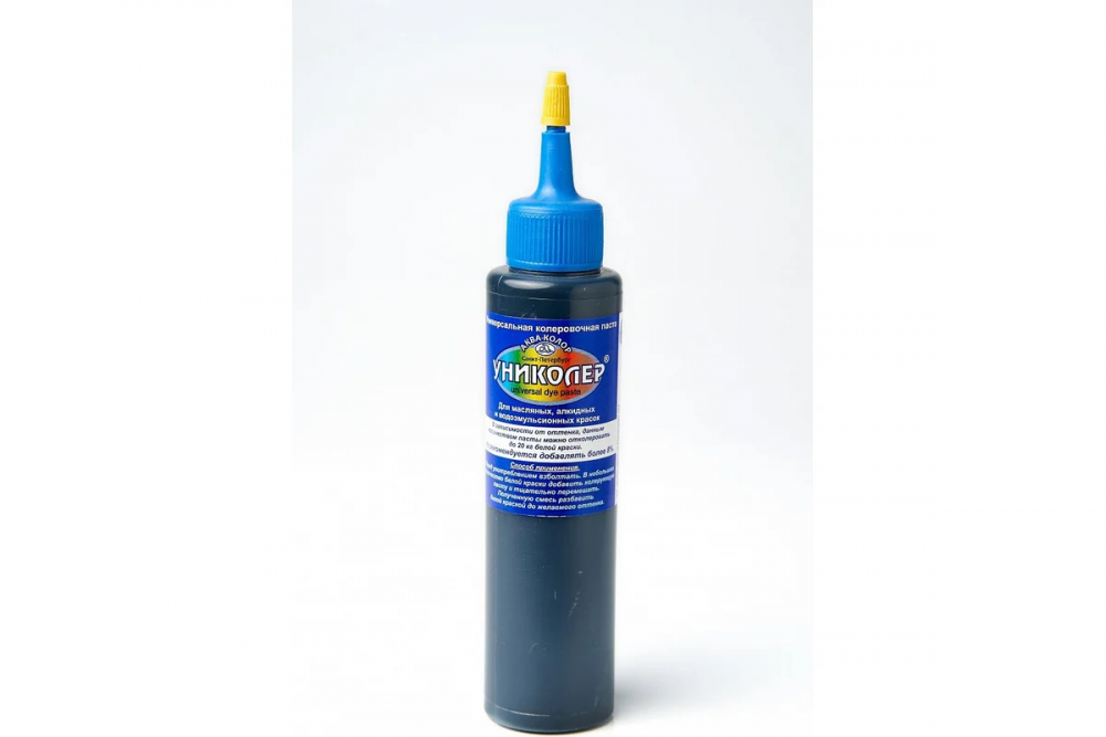 Паста Колеровочная Аква-Колор Униколер 100мл 10.1 салатовый Универсальная.