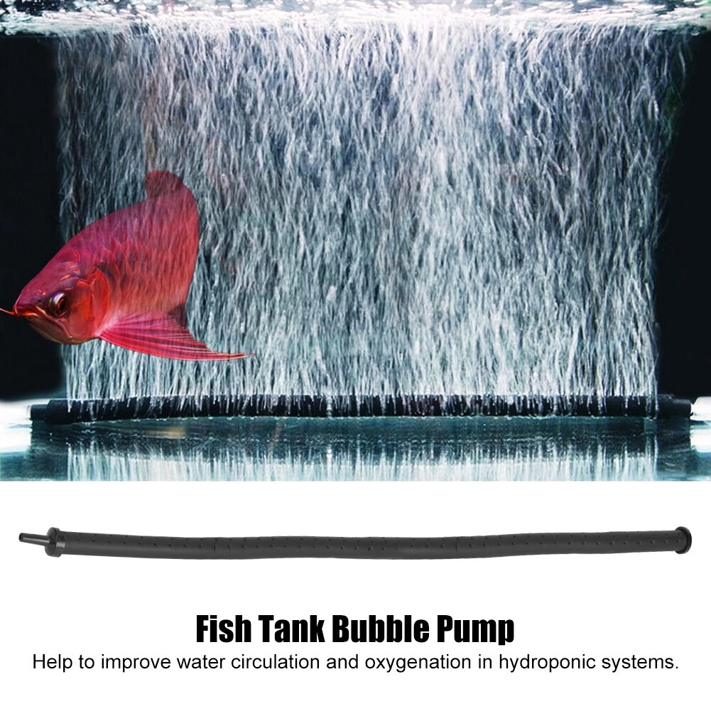 Аквариумные аксессуары для аквариума, пластиковый кислородный воздушный пузырьковый диффузор, трубчатый насос 45 см
