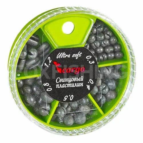 Дробь Cargo Набор Малый, свинцовый Пластилин Комби 0,3-1,2гр