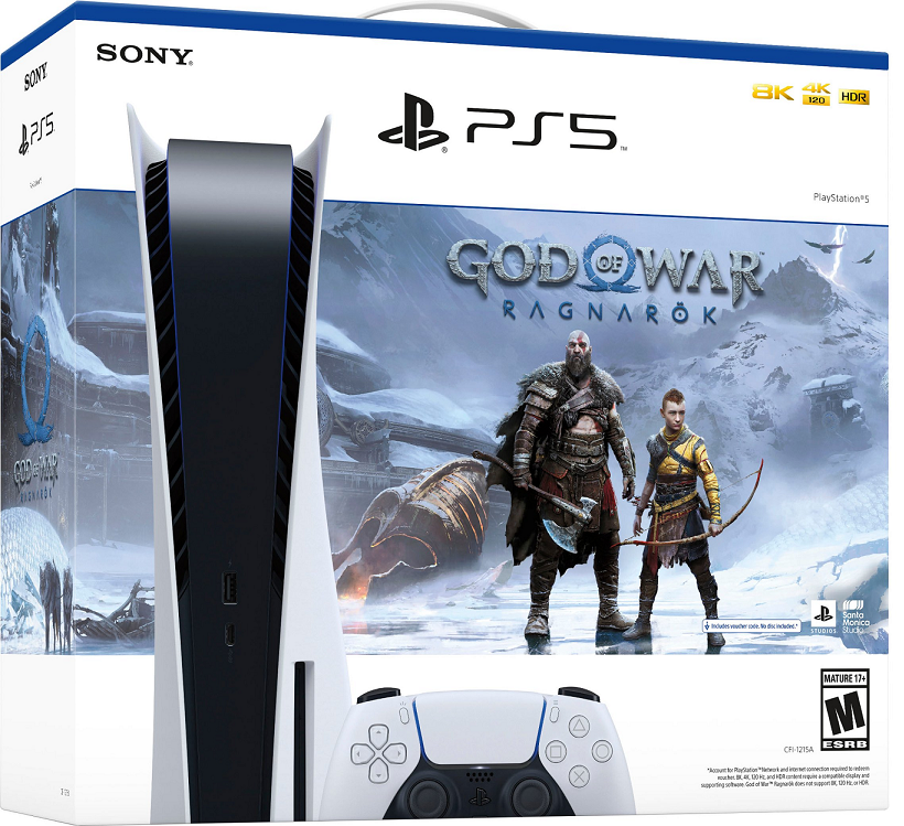 Игровая приставка Sony PlayStation 5 825 ГБ SSD, белый