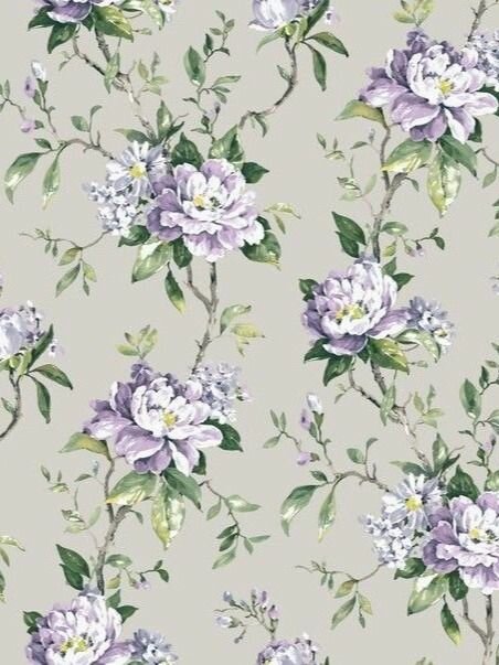 Обои винил горячего тиснения, цветочный рисунок в трендовых колористиках, моющиеся на флизелиновой основе Marvig Flora 1.06м х 10.05м, цвет бежевый 00097541