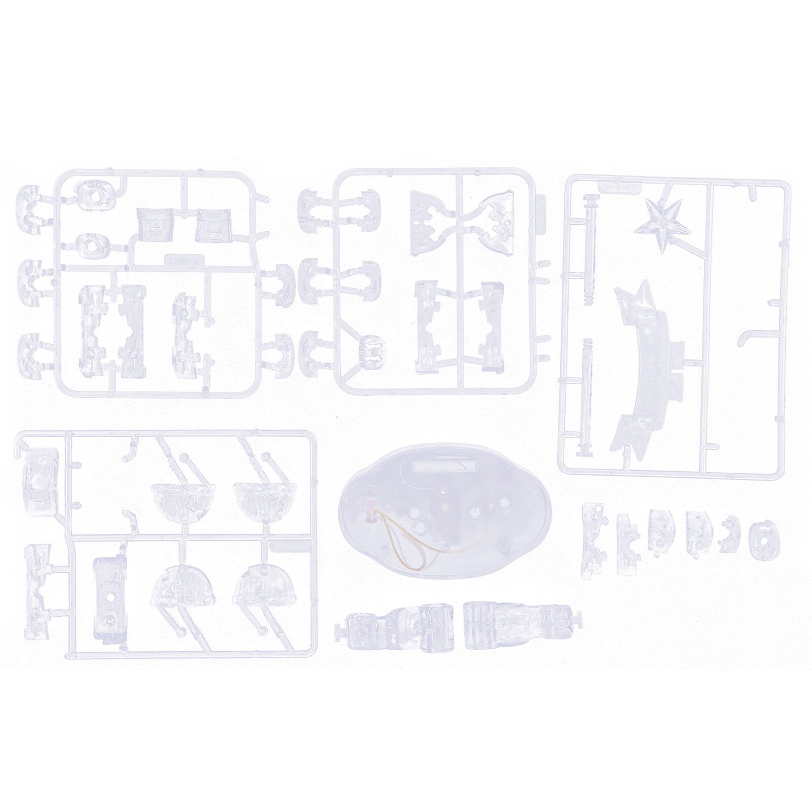 Головоломка с загадкой с светодиодным светом DIY сборка