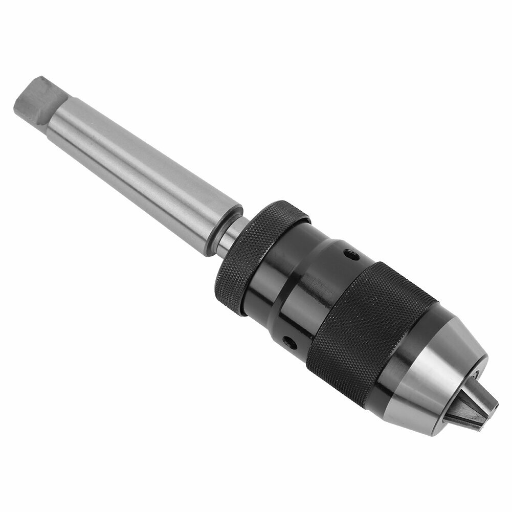 Токарный сверлильный патрон самозатягивающийся сверхмощный конус 16 мм с шатуном MT3 B18