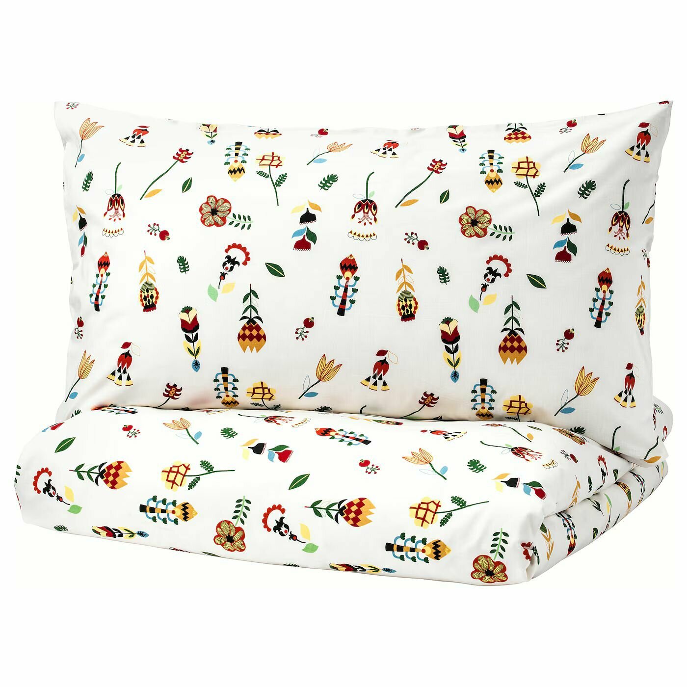 IKEA Комплект постельного белья, Полуторный, наволочки 50x80