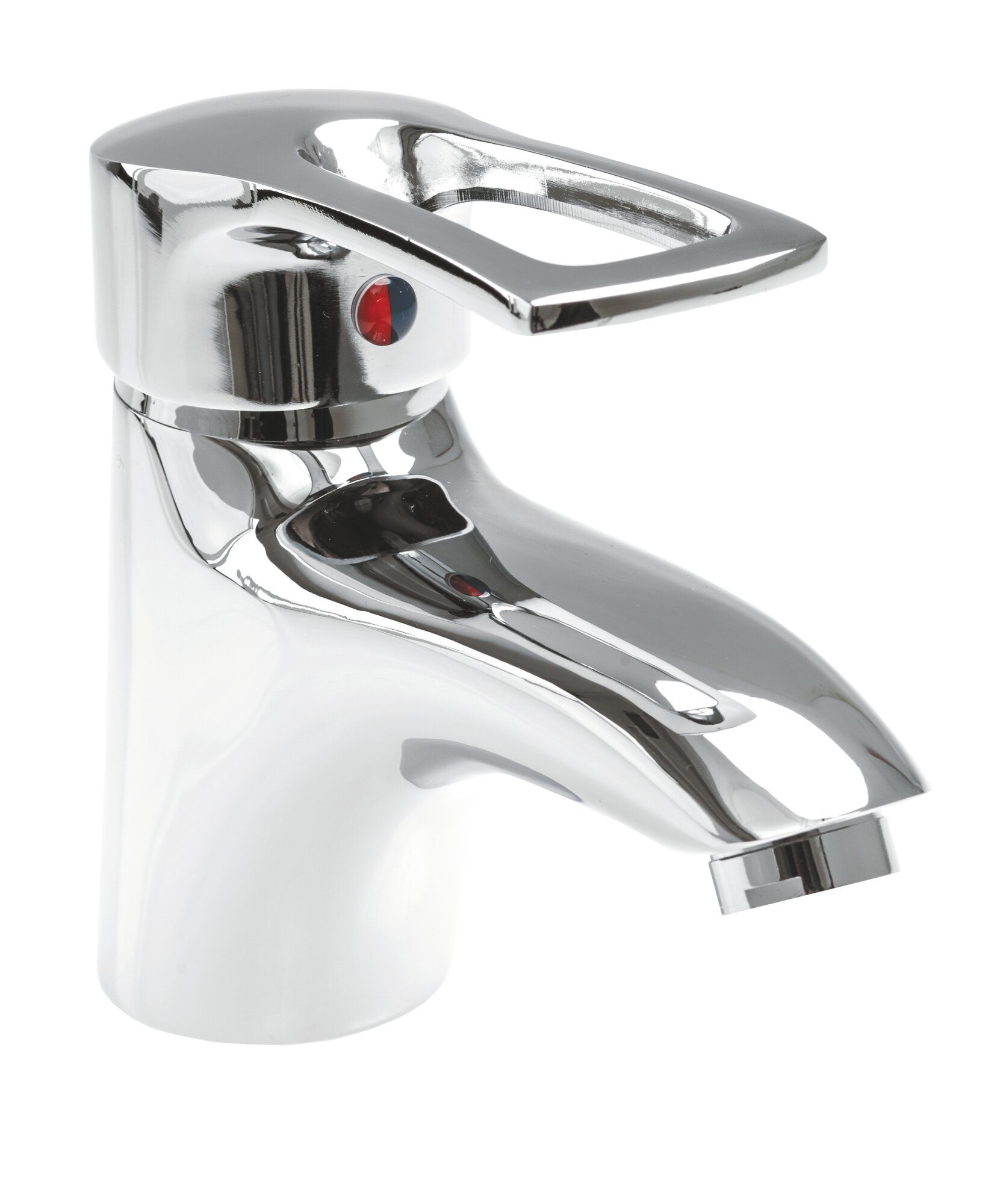 Смеситель Тюльпан SANTREK AQUA-600 "MODERN" шар. d-40 SB08 для раковины (умывальника)