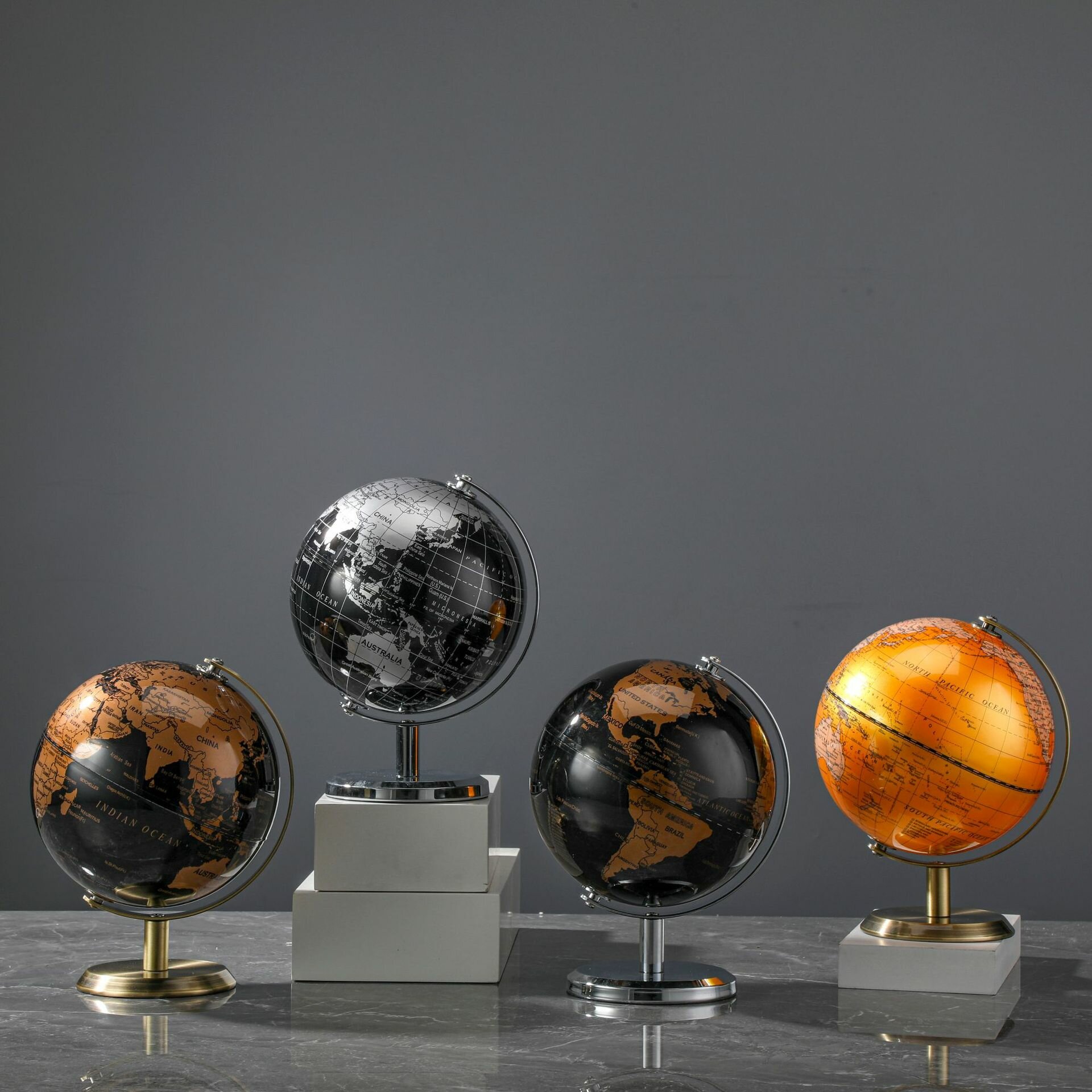 Украшение глобуса винный шкаф настольное украшение дома