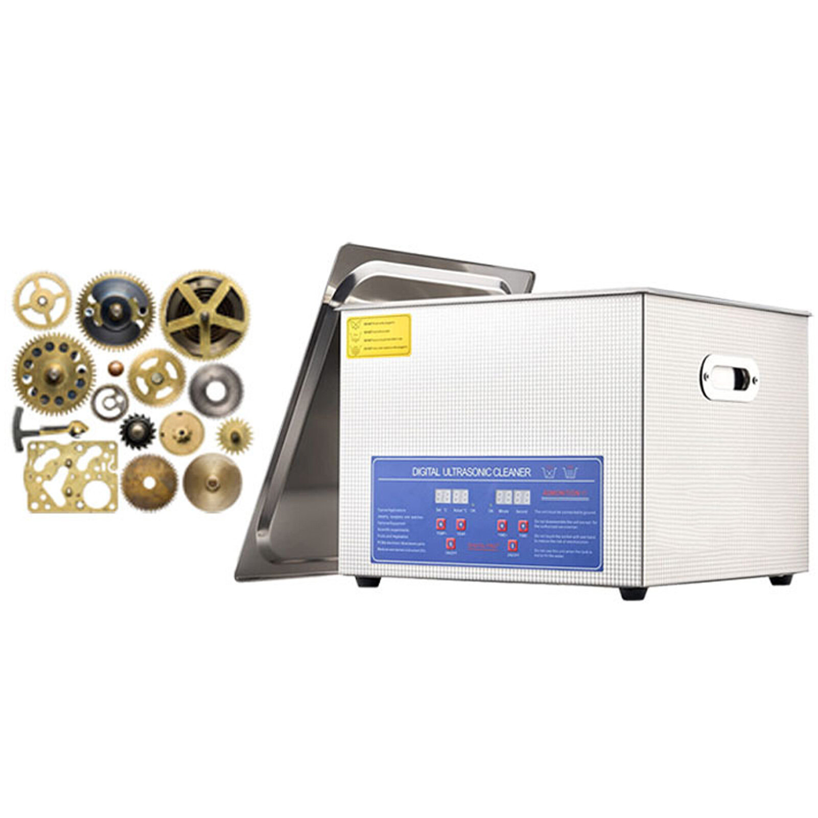 Ультразвуковая ванна 4500мл, 40кГц, EU вилка 200-240V