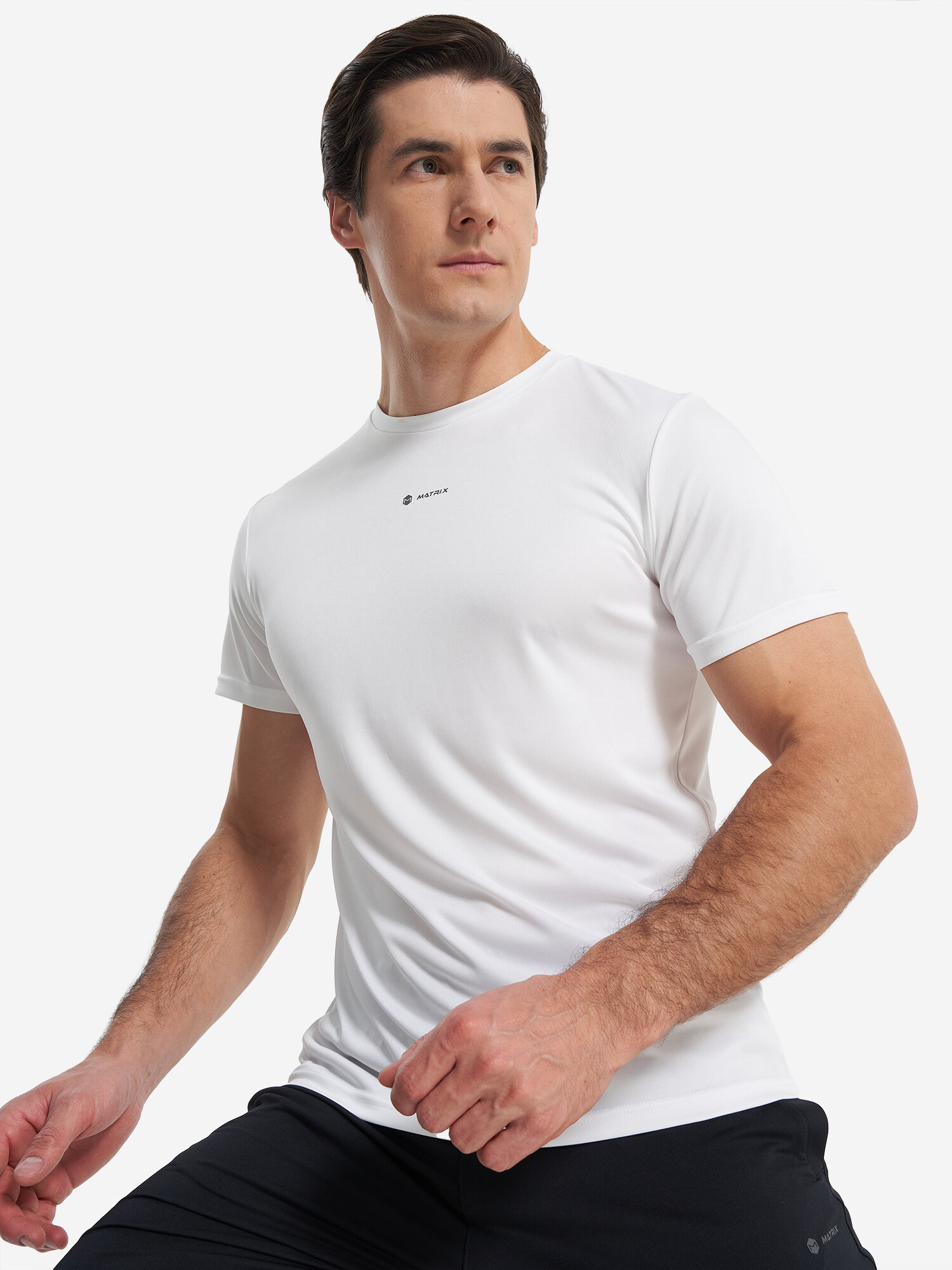 Футболка спортивная MATRIX SPORT MPM T-shirt, размер 56-58, белый — фото 1