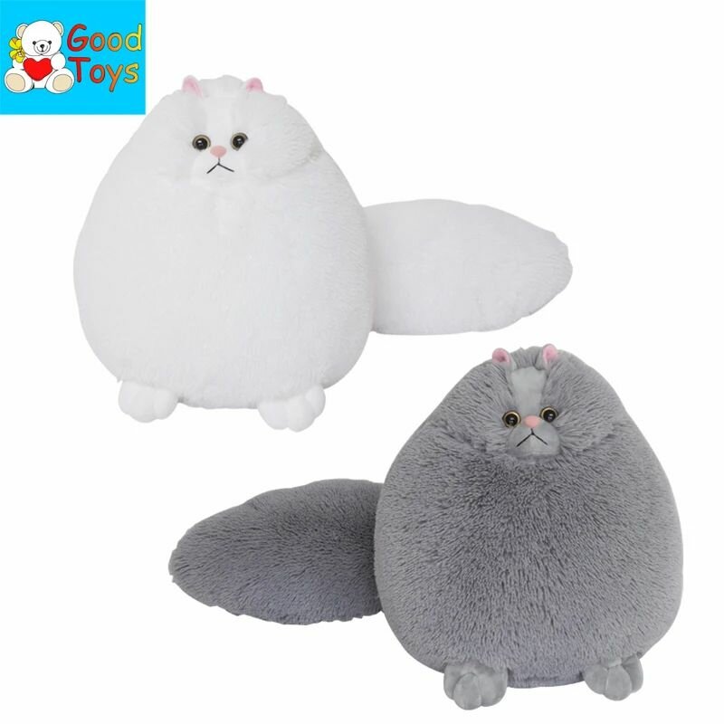 Кот Беляш Мягкая игрушка батон 35см