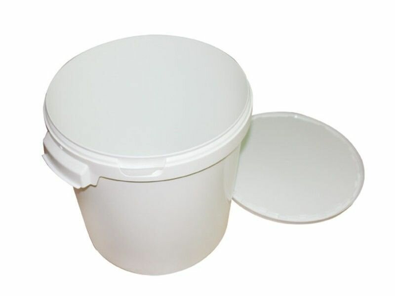 Пластиковая емкость 32 л. для брожения, бродильный бак для браги, для вина, для пива