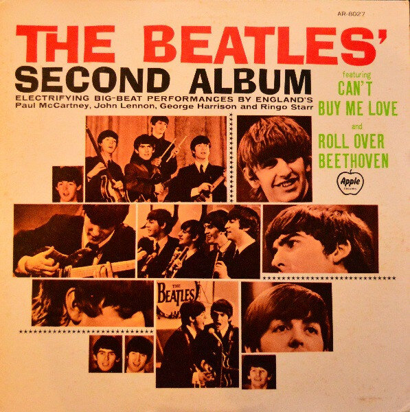 The Beatles - The Beatles' Second Album (EX/NM, NO OBI, 1970). Винтажная виниловая пластинка. Lp. Винил