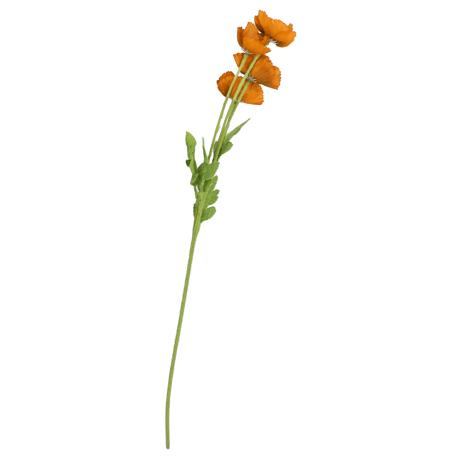 Artificial Flower Decorative Lifelike Elegant Look Fake for Home Living Room Wedding Orange Yellow