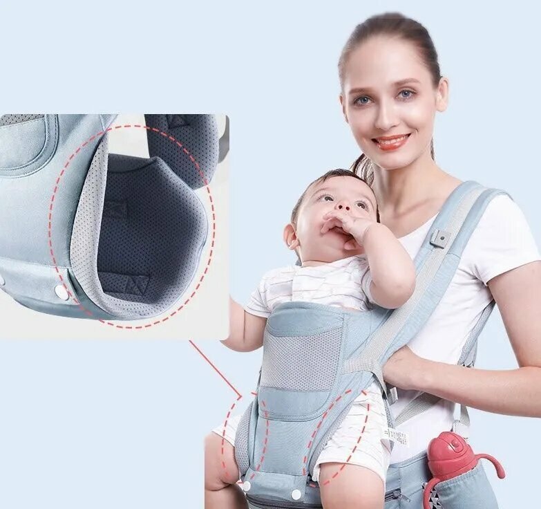 ЭргоРюкзак, Рюкзак - Кенгуру переноска для новорожденных 4в1, переноска для малышей для детей