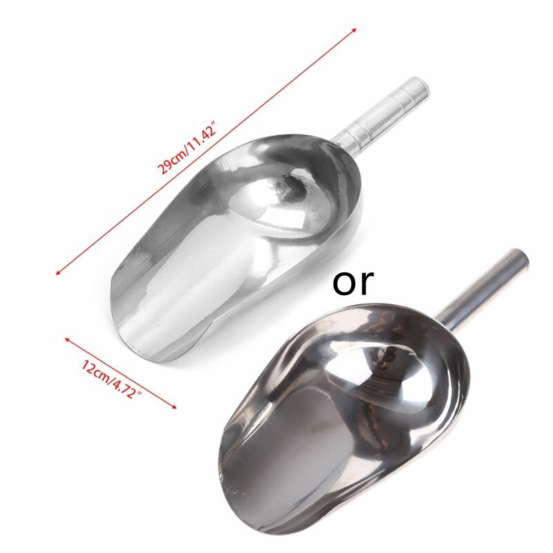 Стальная ложка для льда