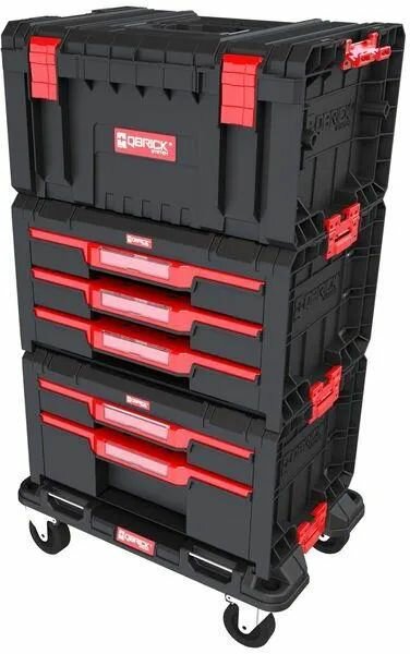 Набор ящиков на колесной платформе Qbrick System Z258346Pg013