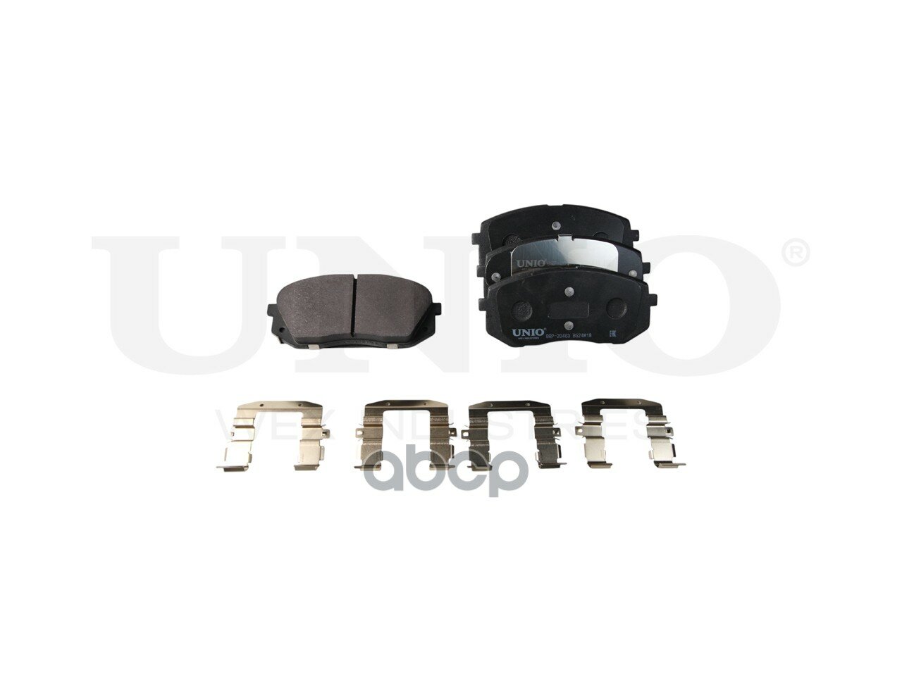 Колодки тормозные диск. передние Hyundai i40 11- UNIO арт. BRP-20463