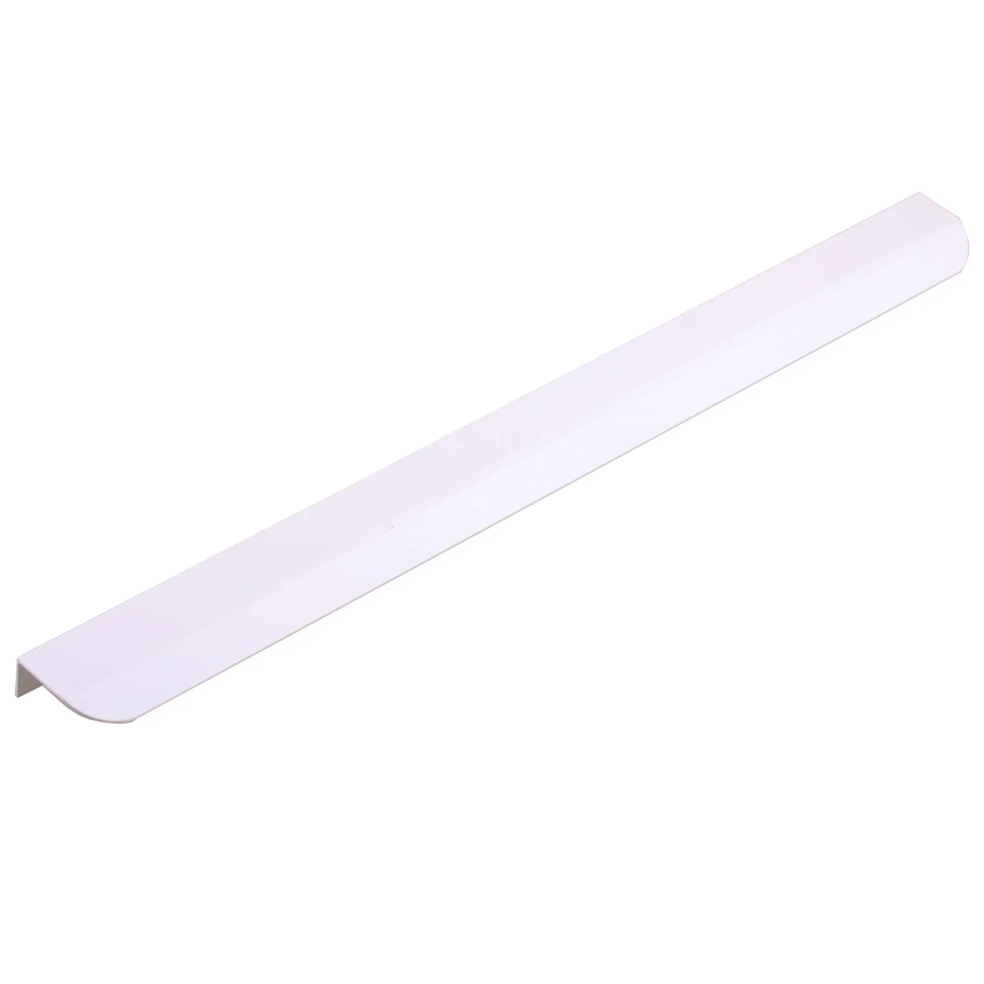 Мура ручка-профиль белый 448 мм для мебели элегантный декоративный элемент