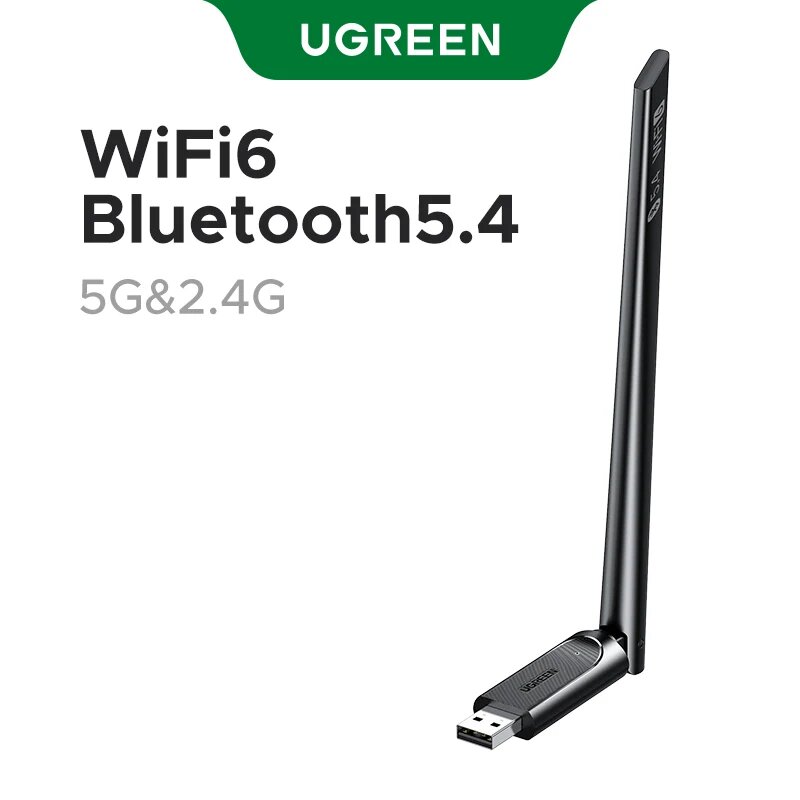 UGREEN Bluetooth 5.4 адаптер Wi-Fi 6